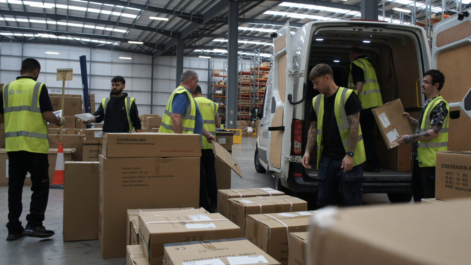 Specialist Delivery Service - Stop Start