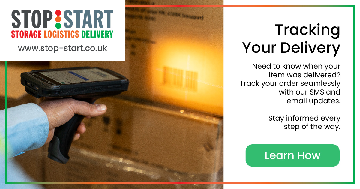 Tracking Your Delivery - Stop Start